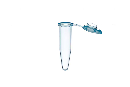 Greiner Bio-One Sapphire PCR Tube, 0.5ml, flat lid, blue | Block Scientific