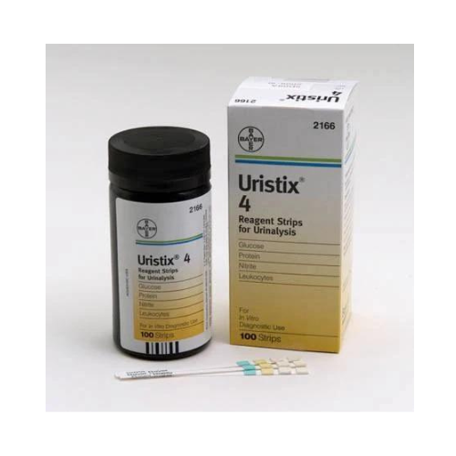 Uristix 4 Reagent Strips 100 btl | Siemens Uristix Strips
